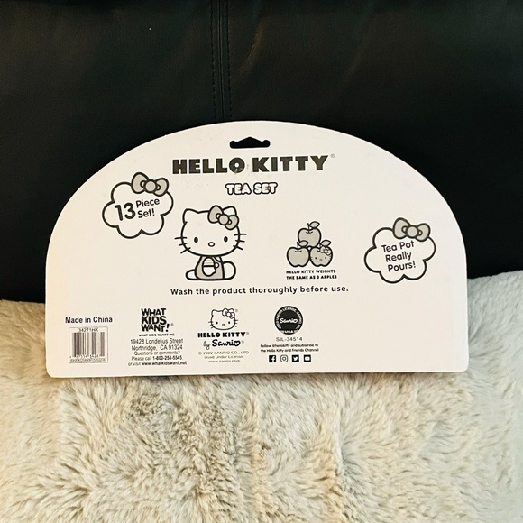 Sanrio | Toys | Sanrio Hello Kitty 3 Piece Mini Tea Set | Poshmark